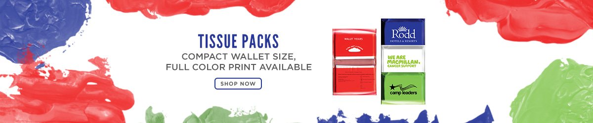Shop Promotional & Custom Facial Tissue, Wet Wipes & More! - AnyPromo.com