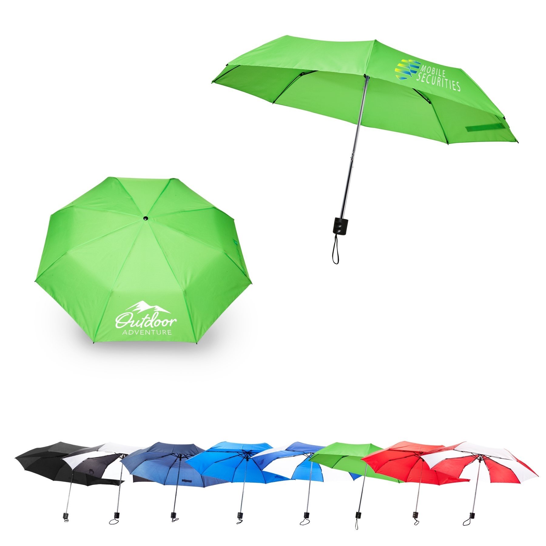 Promotional & Custom Umbrellas, Folding Umbrellas and More! - AnyPromo.com