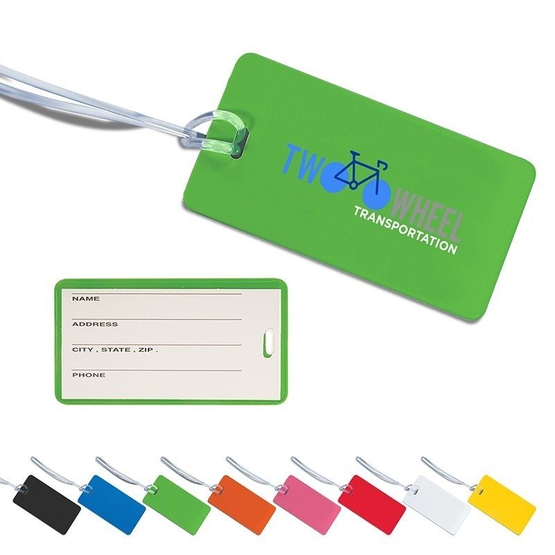 Customized Luggage Tags | Logo Imprinted Luggage Tags | Advertising ...