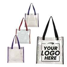 Custom Printed & Personalized Clear Tote Bags
