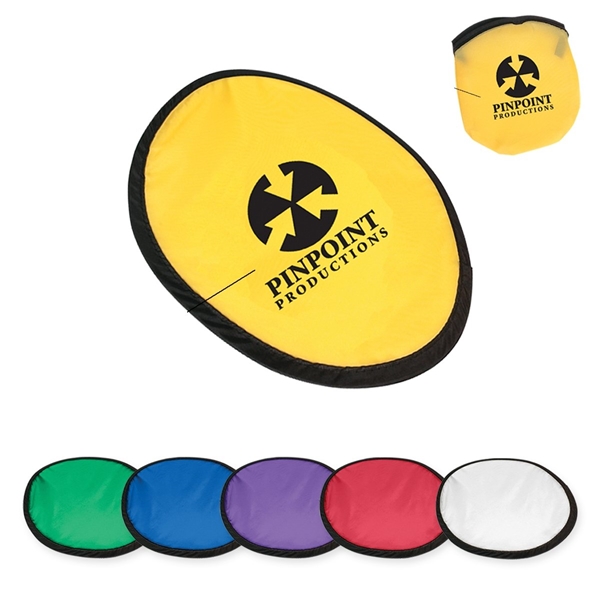 Promotional 10" Flying Disk With Matching Pouch