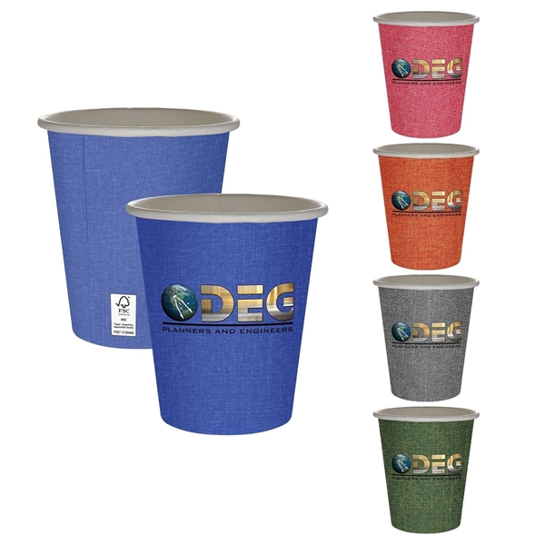 Promotional 10 oz Full Color Ridge Paper Cup