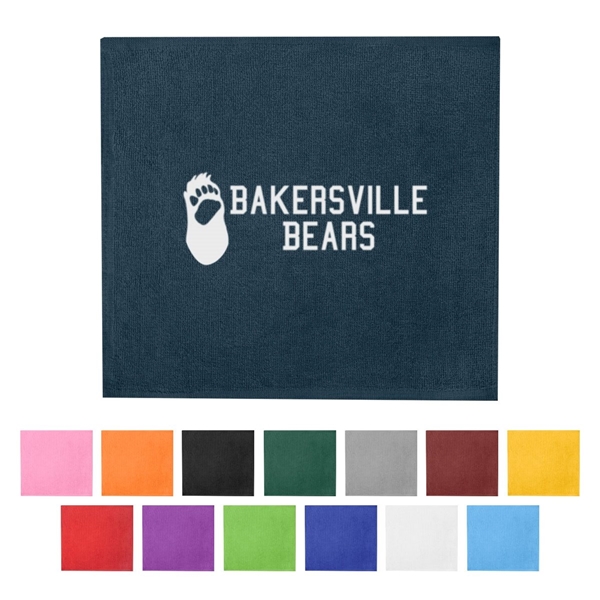 Customized Color Rally Towel - Promotional Hand Towels