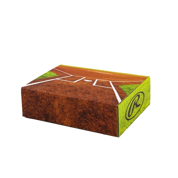 Promotional 13.5" x 10" x 4" 4CP Full Bleed E-Flute Tuck Box