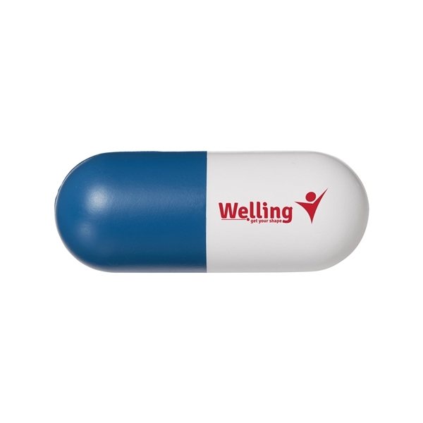 Promotional Pill Shape Stress Ball