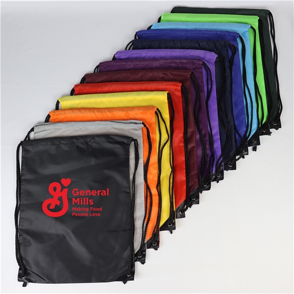 Promotional 210D Drawstring Backpack