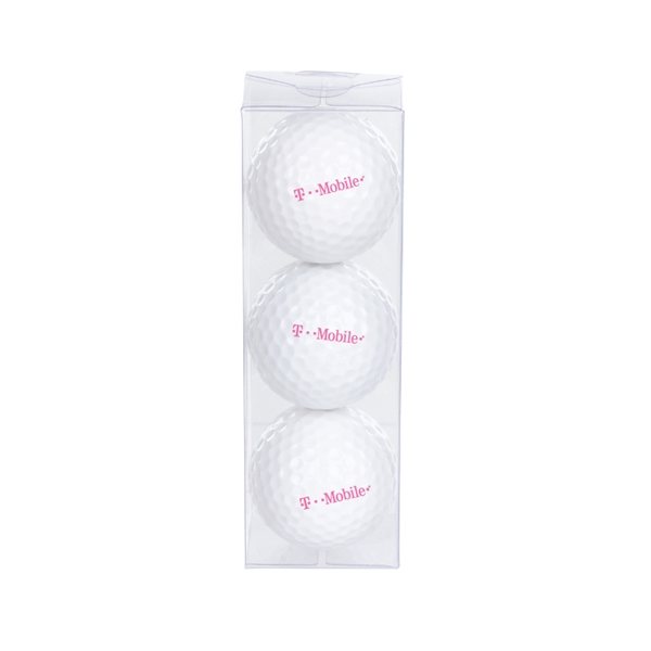 Promotional Economy Triple Golf Ball Pack