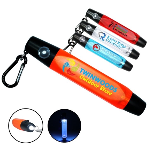 Promotional 3 in 1 LED Safety Stick, Full Color Digital