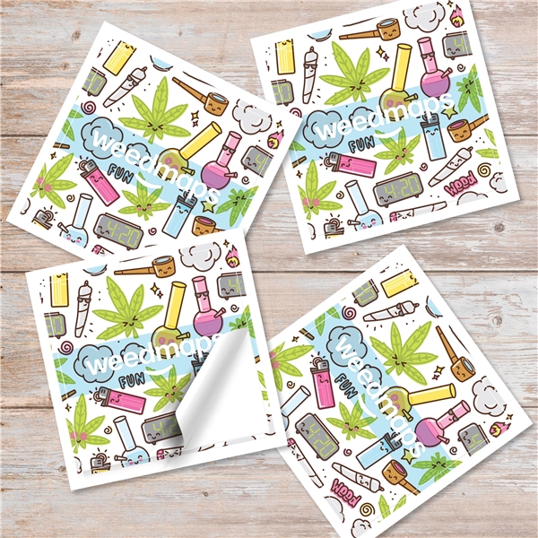 Promotional 3" X 3" Square Sticker