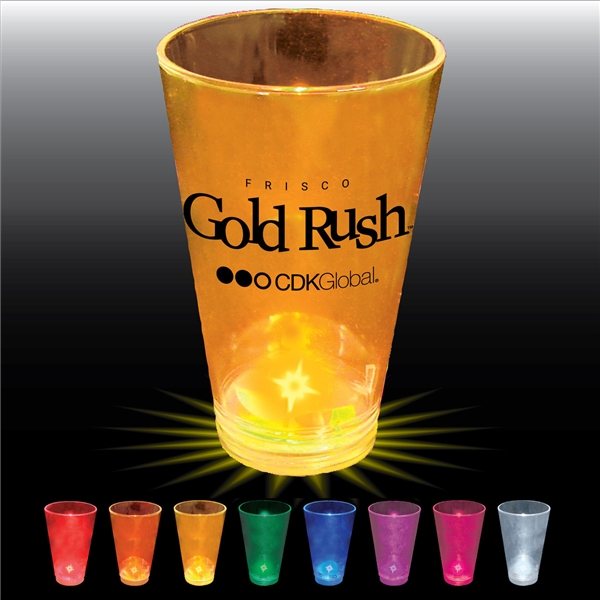 Promotional 3.5 oz Light Up Plastic Sampling Cup