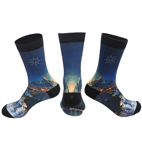 Promotional 360 Degree Custom Sublimated Ankle Socks