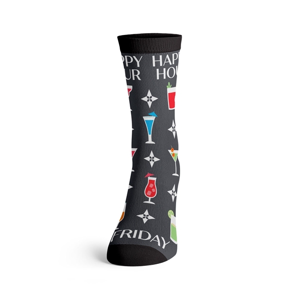 Promotional 360 Full-Color DTG Socks