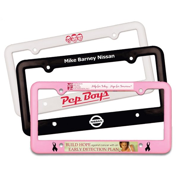 4 Holes License Plate Frame - Custom Automotive Signs