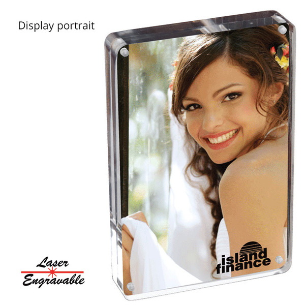 Promotional 4X6 Two Sided Acrylic Photo Frame