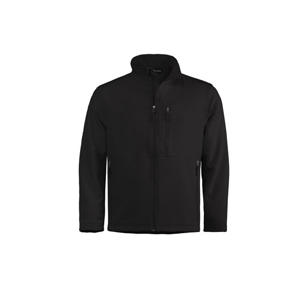 Promotional Men'S Downtown Softshell Fleet Jacket