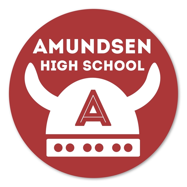 Promotional 4 In Circle Perm Bumper Sticker