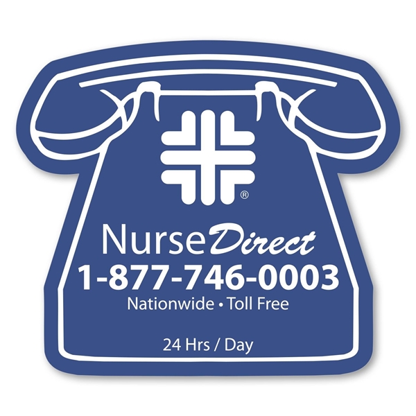 Promotional Medium Telephone Magnet