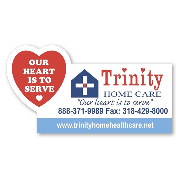 Promotional Heart Shaped Medical Office Magnet