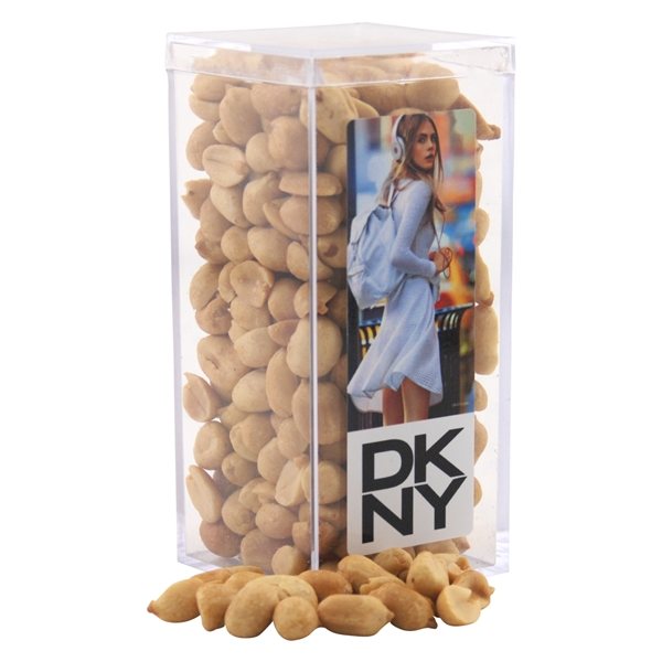 Promotional Acrylic Box with Peanuts