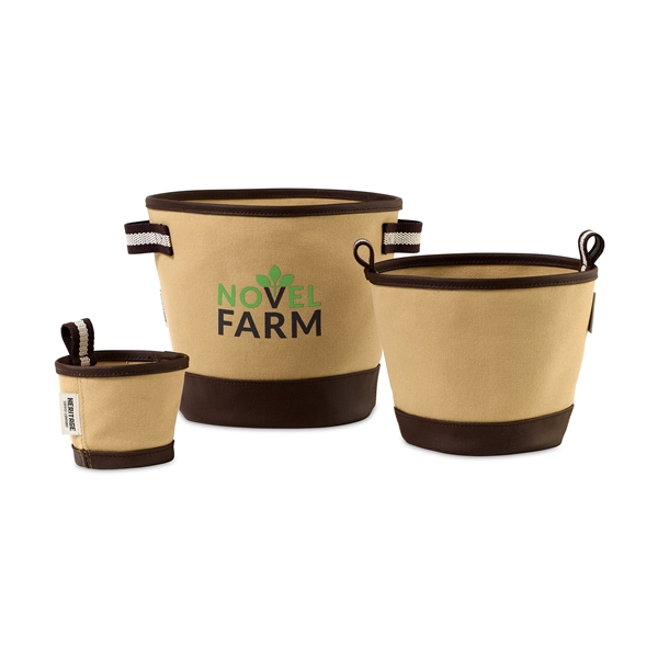 Promotional Heritage Supply™ Plant, Grow And Store Trio Of Pots