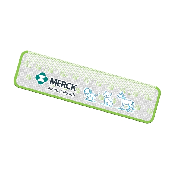Promotional Compact 6” 5D Visual Effect Ruler