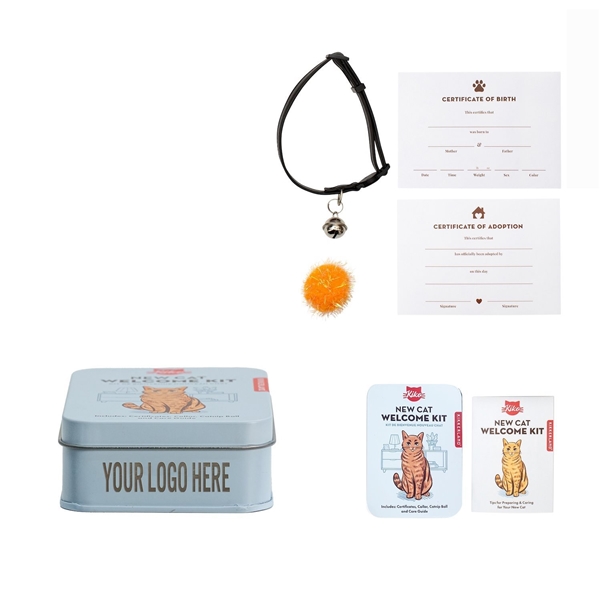 Promotional Kikkerland Cat Welcome Kit