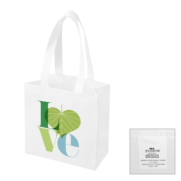 Promotional Rowan rPET Non-Woven Shopper Tote Bag