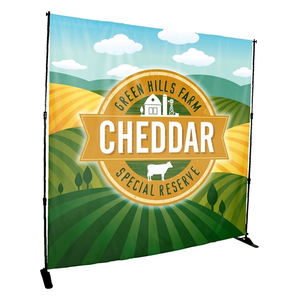 Promotional 6-ft. W x 8-ft. H Backdrop Kit