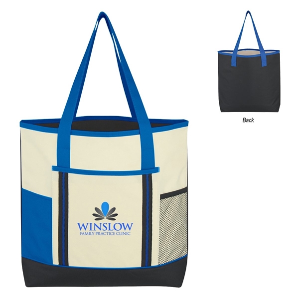 Promotional 600D Polyester Berkshire Tote Bag