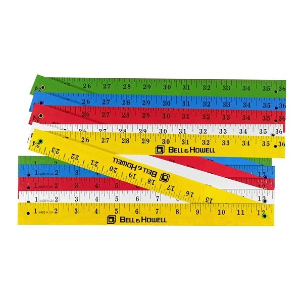 Promotional Folding Yardsticks - Enamel Finish