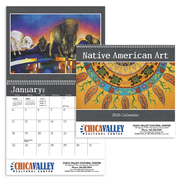 Promotional Triumph® Calendars Native American Art Calendar