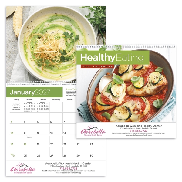 Promotional Healthy Eating Calendar