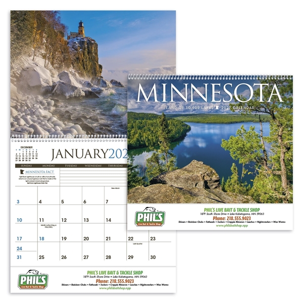 Promotional Minnesota Calendar