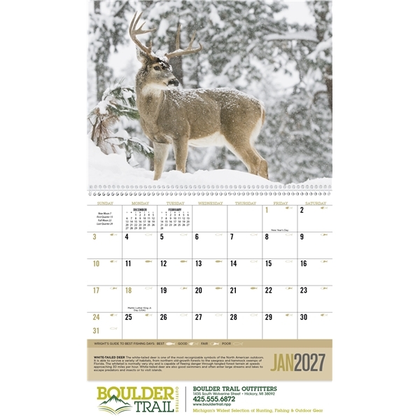 Promotional Triumph® Calendars Great Lakes Sportsman Calendar