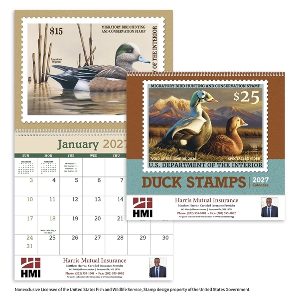 Promotional Duck Stamps Calendar
