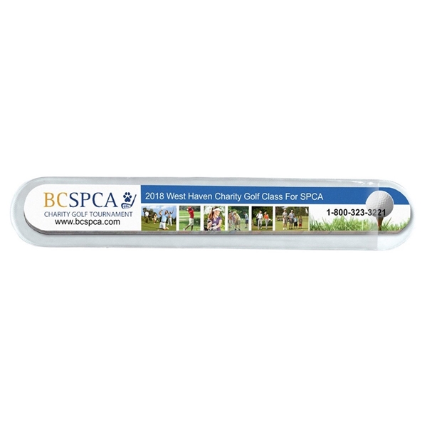 Promotional Nail File w/ Vinyl Sleeve - 7" w x 3/4" h
