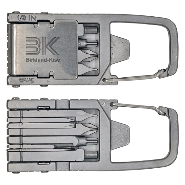 Promotional Best Buddy Tools® 12-in-1 Carabiner Multi-Tool