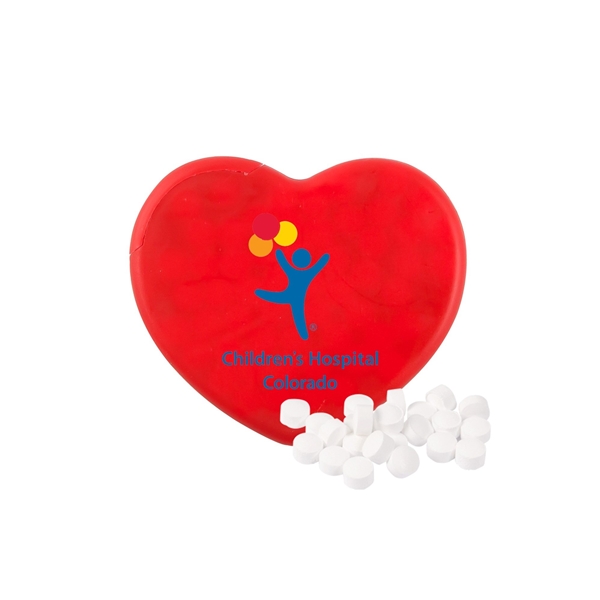 Promotional Heart Mint Card