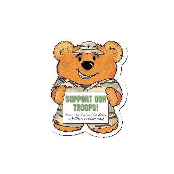 Promotional Army Bear (Brown) - Design-A-Bear™