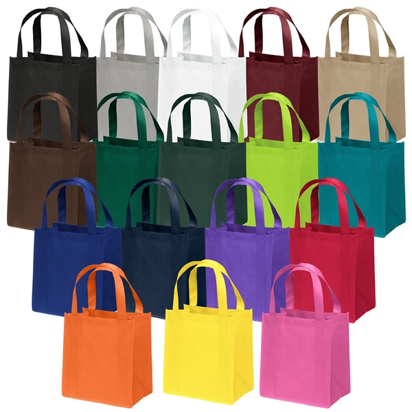 Little Thunder Vista Tote Bag - 12" x 13" - 4-Color Heat Transfer