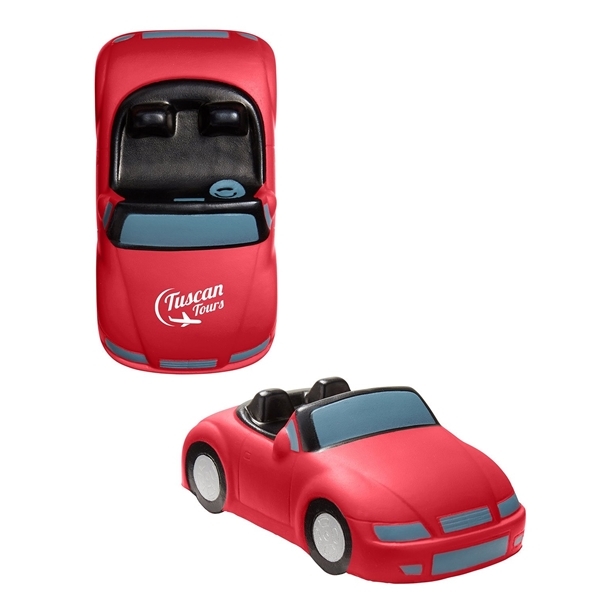 Promotional Prime Line Convertible Sports Car Shape Stress Ball