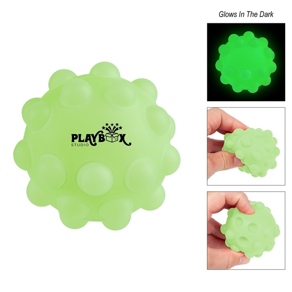 Promotional Glow-In-The-Dark Push Pop Ball