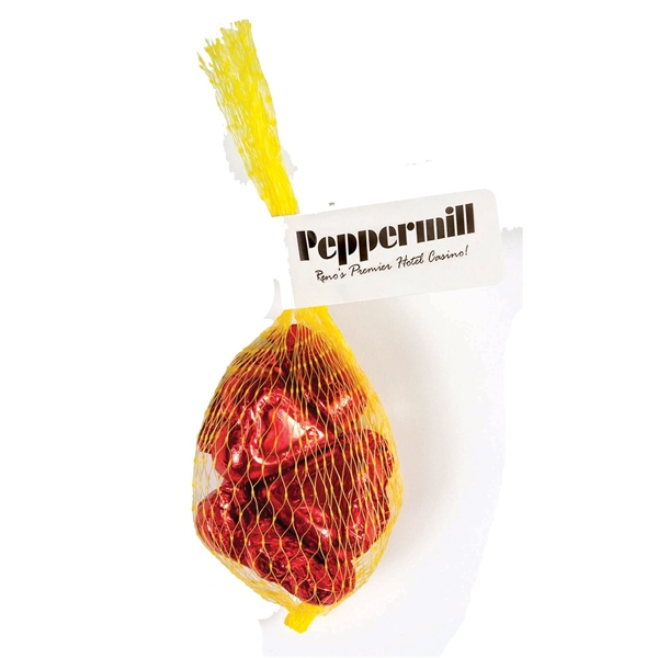 Promotional 7 Hearts In Mesh Net