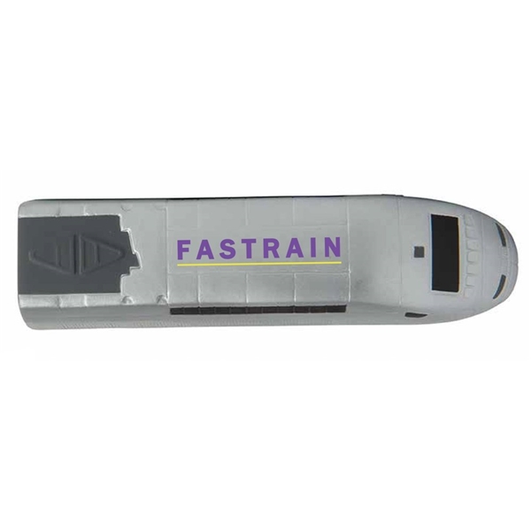Promotional Silver High Speed Train Stress Reliever