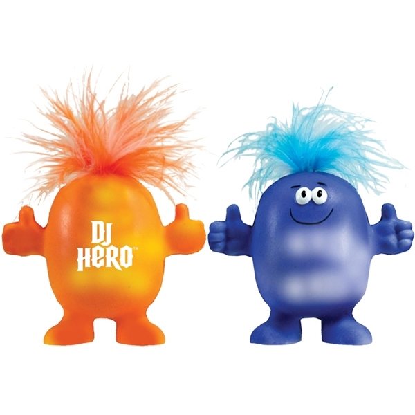 Promotional Smilin' Mood Stress Dude - Stress Reliever Toy