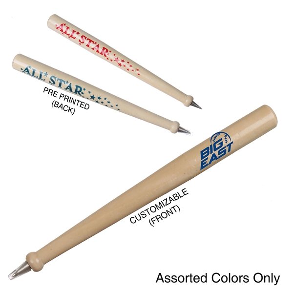 Promotional 7 1/4" Baseball Bat Pen