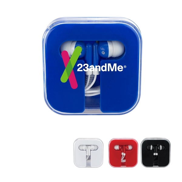 Sample - Promotional Earbuds In Compact Case