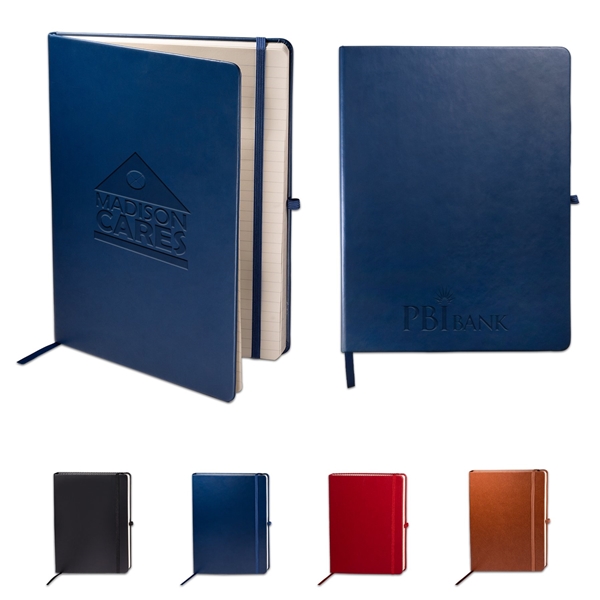 Promotional Custom Tuscany(TM) Large Soft Cover Journal Notebook