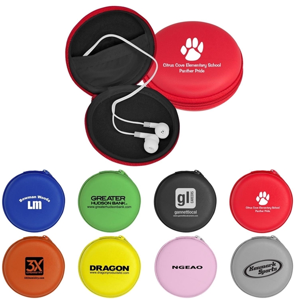 Promotional Deluxe Ear Bud Case