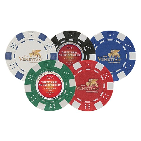 11.5 g Professional Clay Poker Chips w/ 4 Color Process (VERSAprint™)